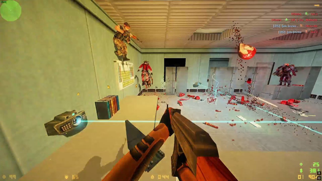 Counter Strike 1.6 | Zombie Infection Mode | Classic Zombie Mode | HD ...