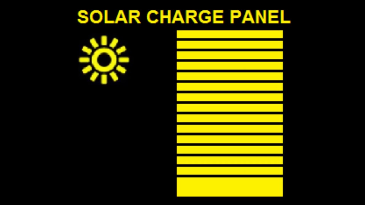 WALL-E Solar Charge Panel Animation - YouTube
