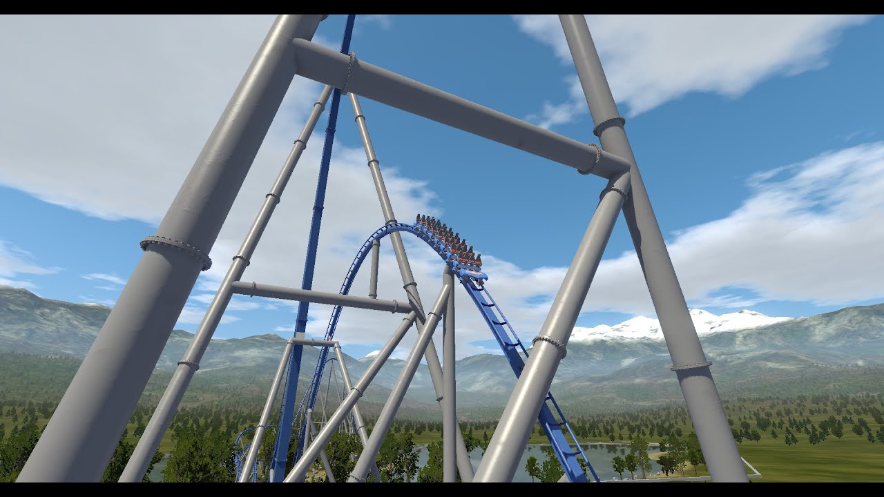 Stargazer | NoLimits 2 | 400ft+ B&M Strata Concept - YouTube