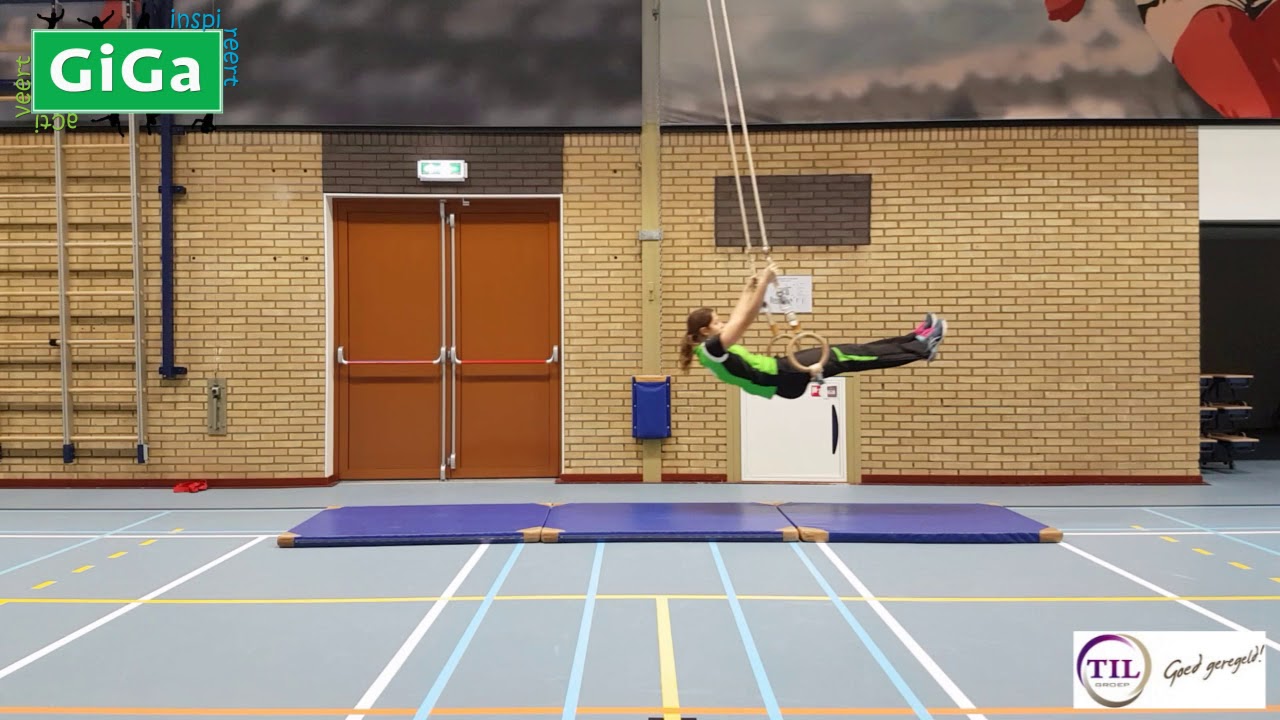 3.1 Zwaaien - Schommelen Groep 3&4 - 1 Trapeze alleen - YouTube