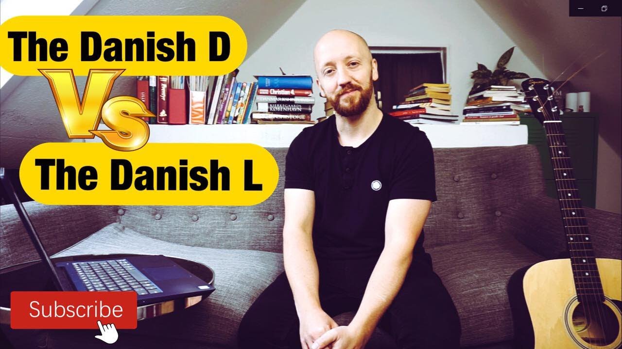 How to pronounce the Danish D: The D Vs L in #danish - YouTube