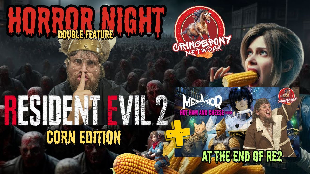 Resident Evil 2: Steve's Corn-Fueled Horror Night Returns! And Metaphor Re Fantazio after the ...