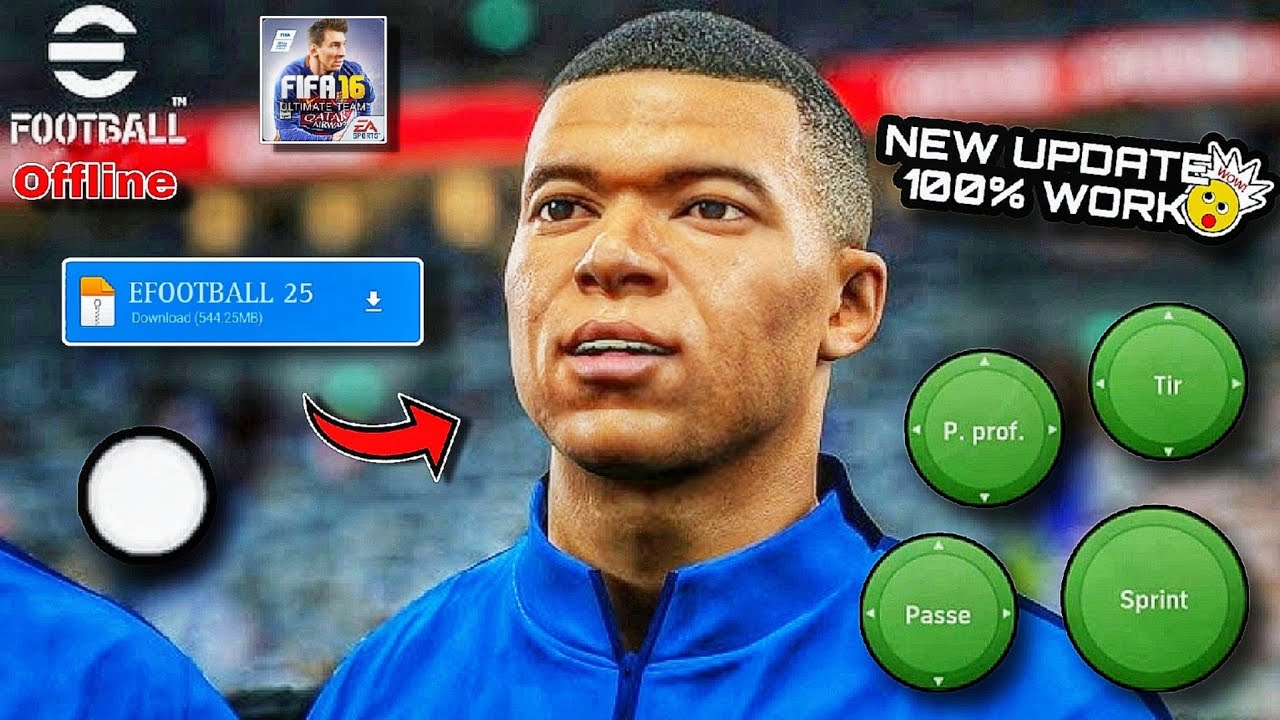 FIFA 16 MOBILE MOD EFOOTBALL 25 TOURNAMENT MODE ANDROID OFFLINE BEST ...