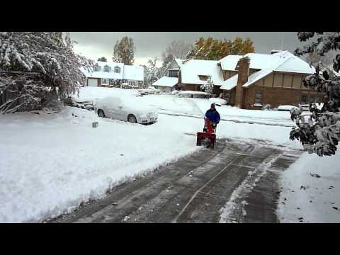 Ariens 926LE - First Run - YouTube