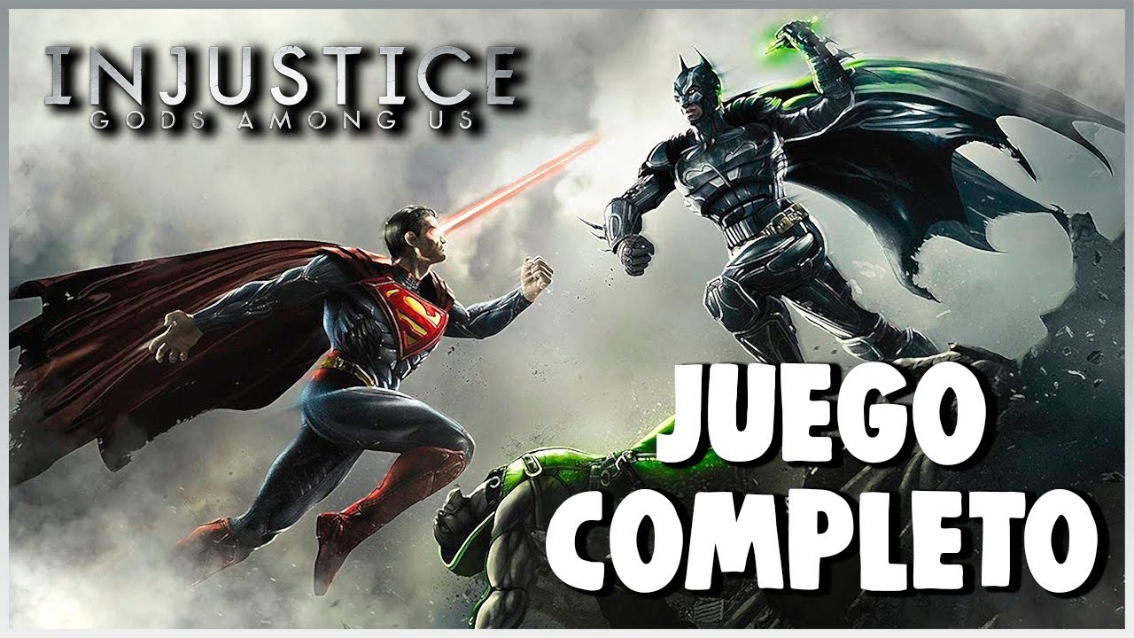 INJUSTICE 1 GODS AMONG US Gameplay Walkthrough FULL GAME [Juego ...