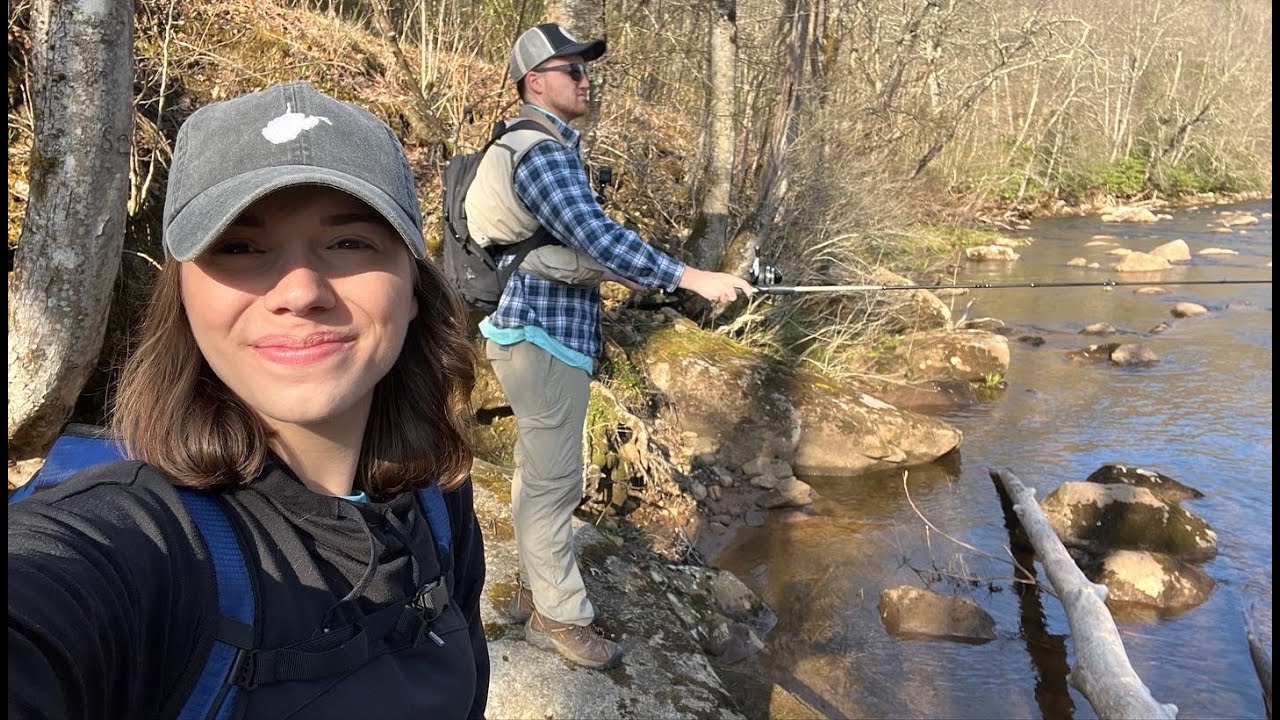 Perfect Day Fishing For Trout on the Williams River in West Virginia ...