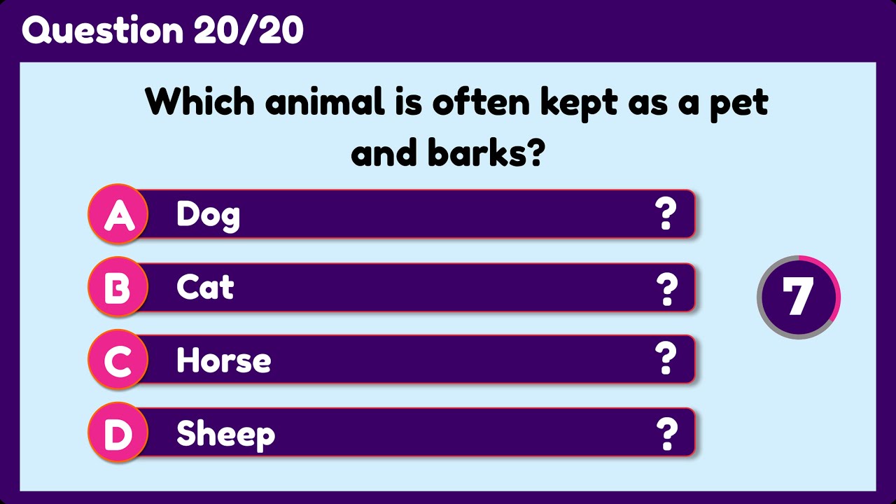 Questions and Answers about Animal | Part 15 - YouTube