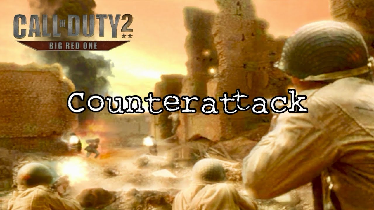 Call of Duty 2 GAMECUBE WALKTHROUGH Mission 4: Counterattack - YouTube