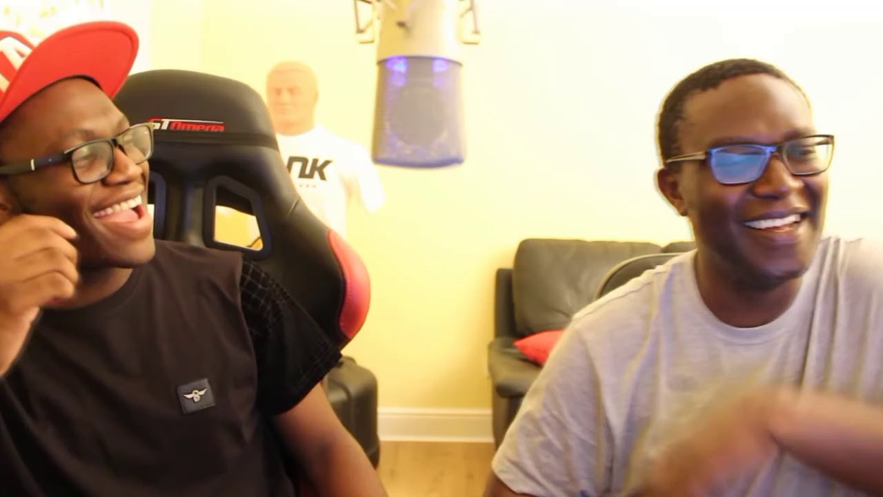 reacting to my old videos with deji - YouTube