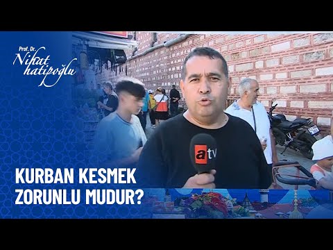 Ölmüş biri için kurban kesilir mi? - Nihat Hatipoğlu Sorularınızı Cevaplıyor