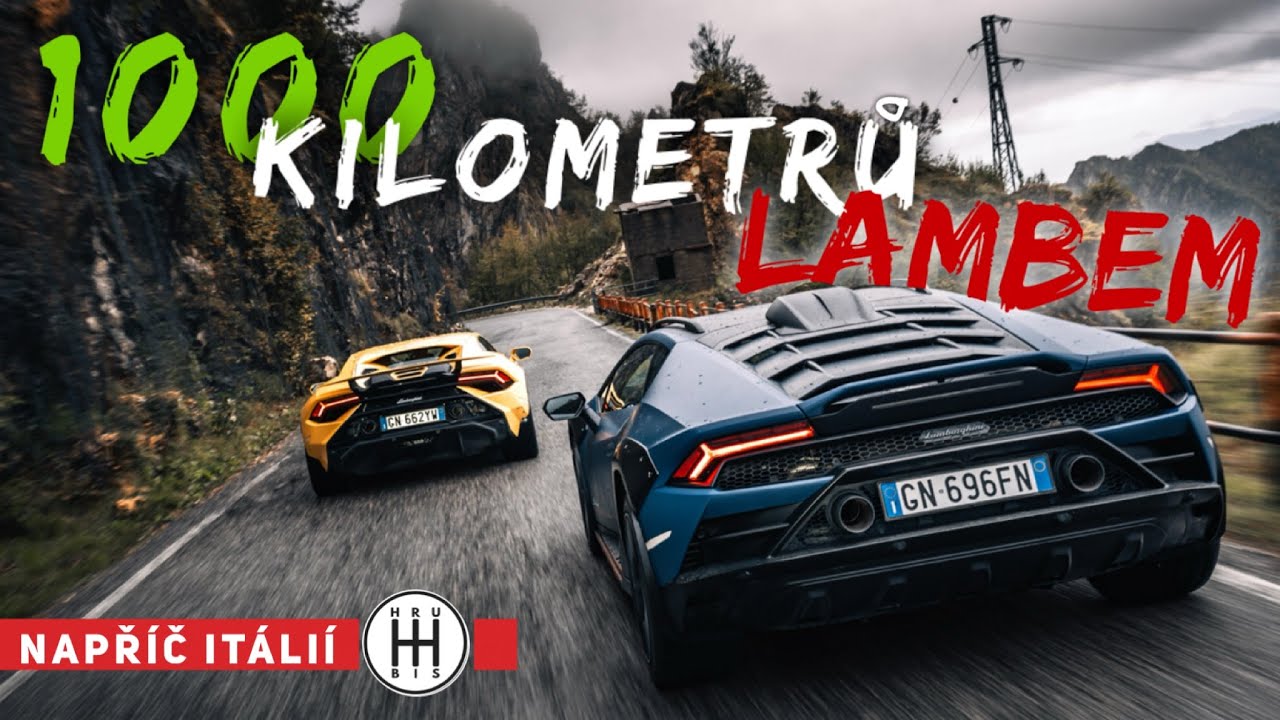 Lamborghini Huracan | Nejlepší road trip v životě - Starrato + STO | 4K ...