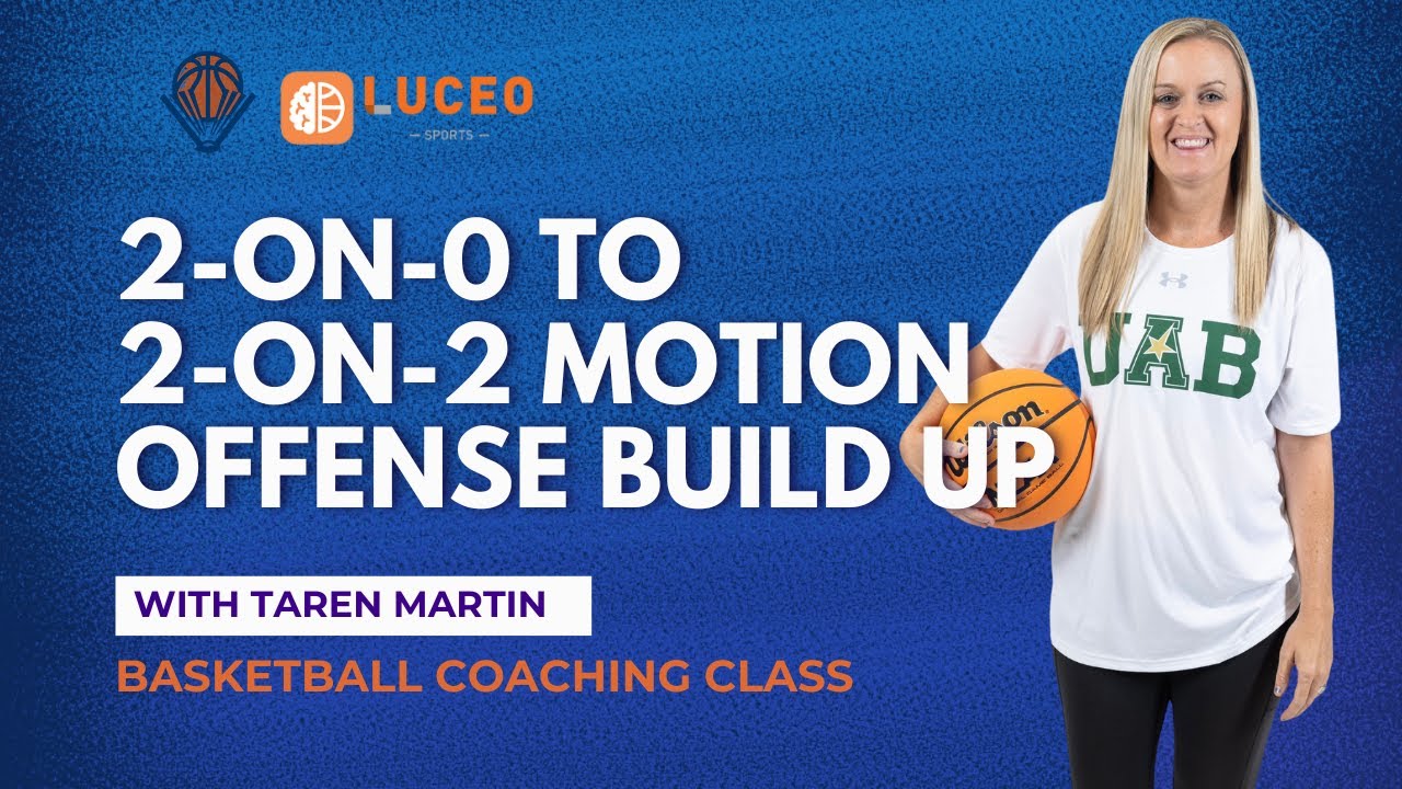 Motion Offense: 2-on-0 to 2-on-2 Build Up with Taren Martin - YouTube