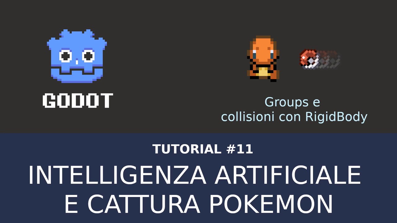#11 - Intelligenza artificiale e cattura pokemon - Godot 3.0 - Tutorial ...