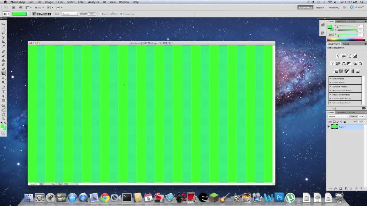 Starburst effect in photoshop tutorial - YouTube