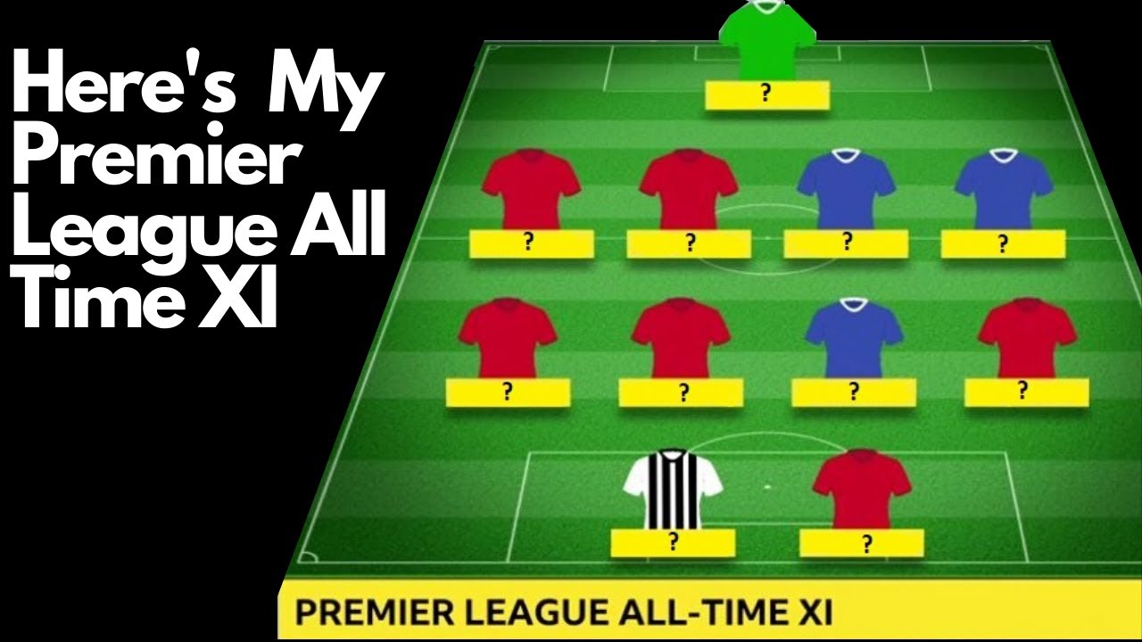 Who will make the Premier League All Time XI? Check out my selection ...