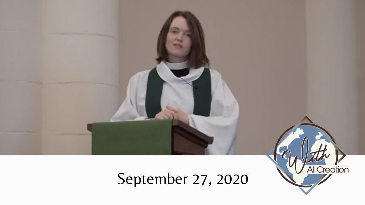 September 27, 2020 - Worship in Place Pastor Amy Kienzle - Worship ...