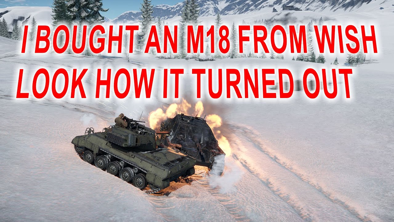 CHINESE M18 FROM WISH ( War Thunder gameplay) - YouTube