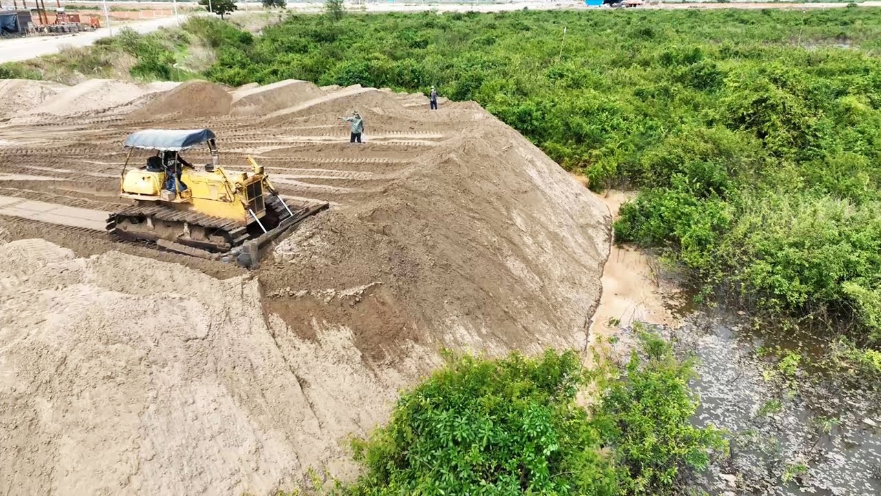 Start New Project Wonderful View Large Capacity Sand Filling Up Old ...