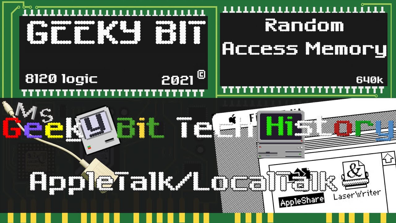 Tech History - Episode 21 AppleTalk - YouTube