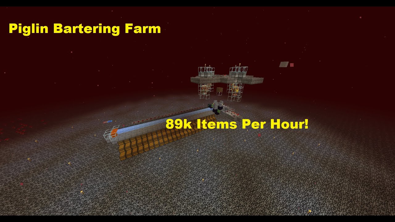 Simple And Efficient Bartering Farm Minecraft 1.21.4 - YouTube