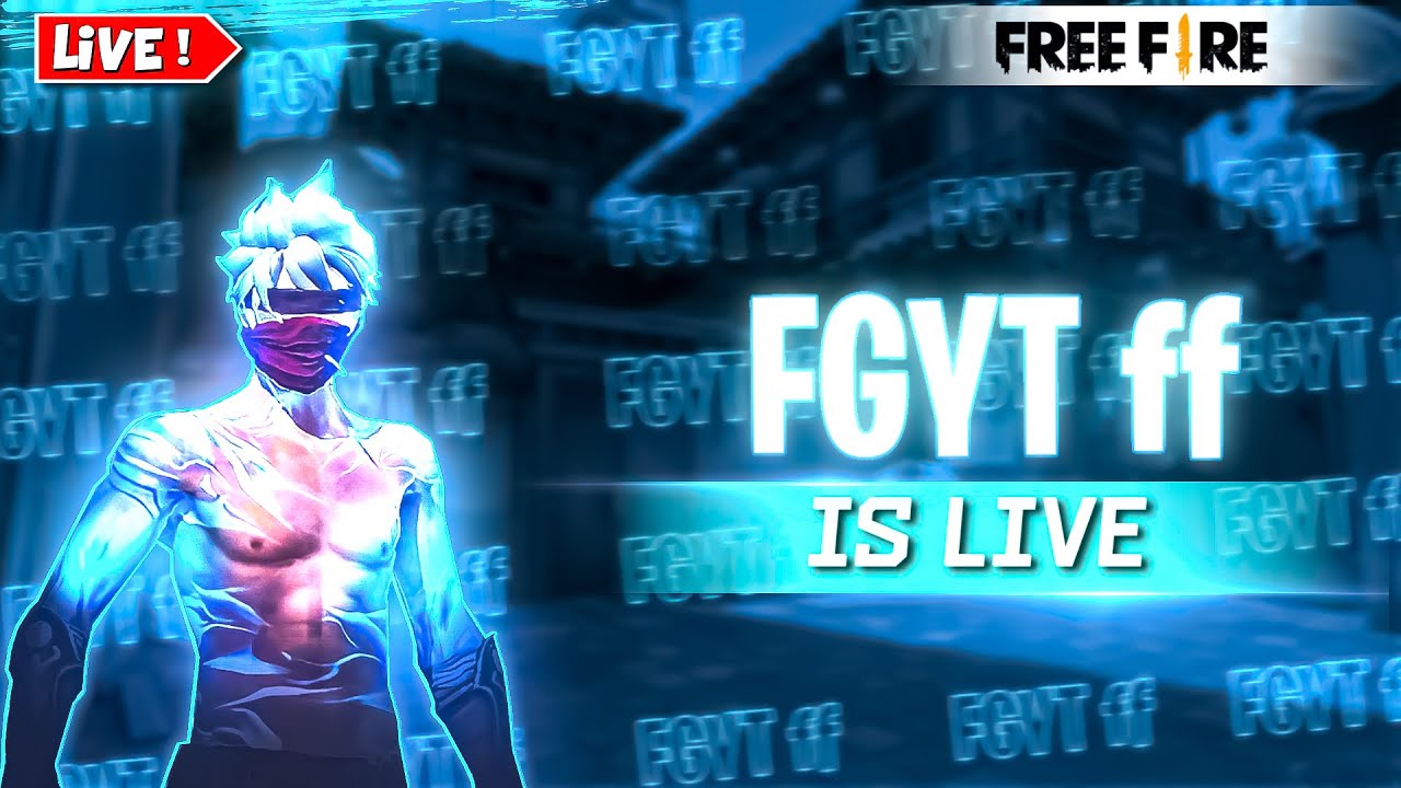 Guild 1v1, 1v4 Live Custom | FGYT ff Guild Test Free Fire Live Stream ...