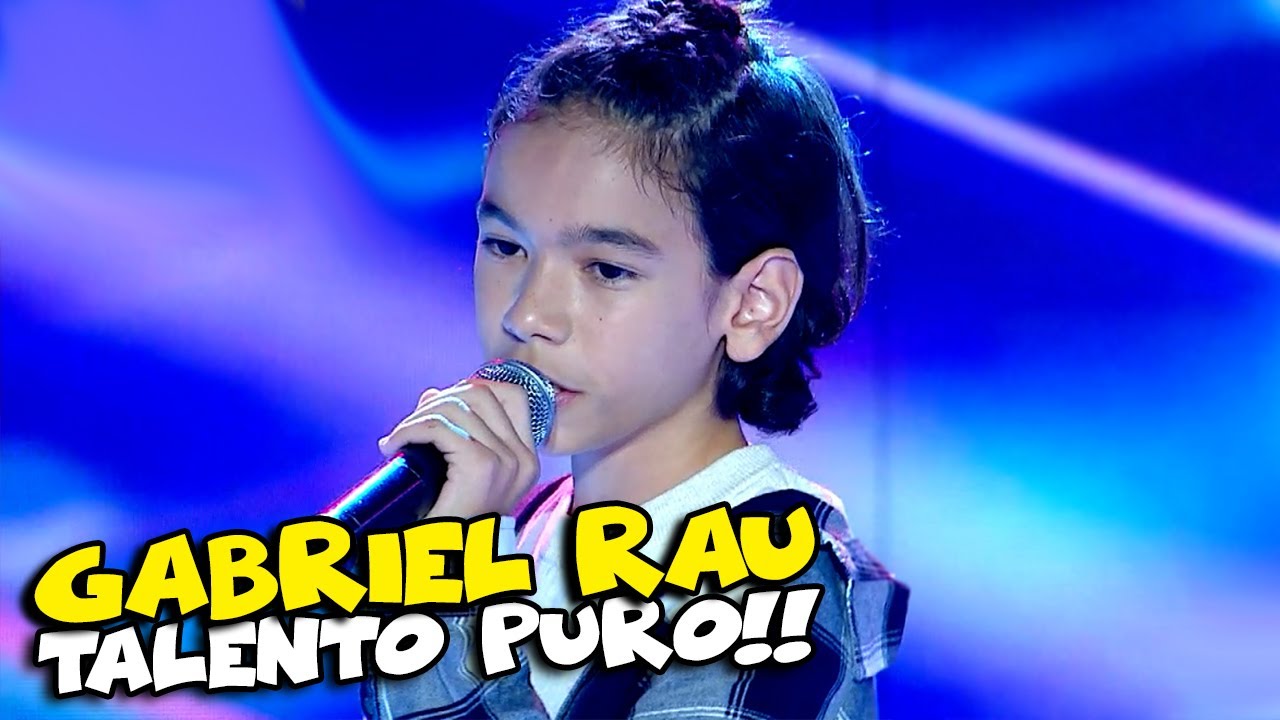 GABRIEL RAU - 12 ANOS - "You Are The Reason" | SHADOW BRASIL | VOVÔ ...