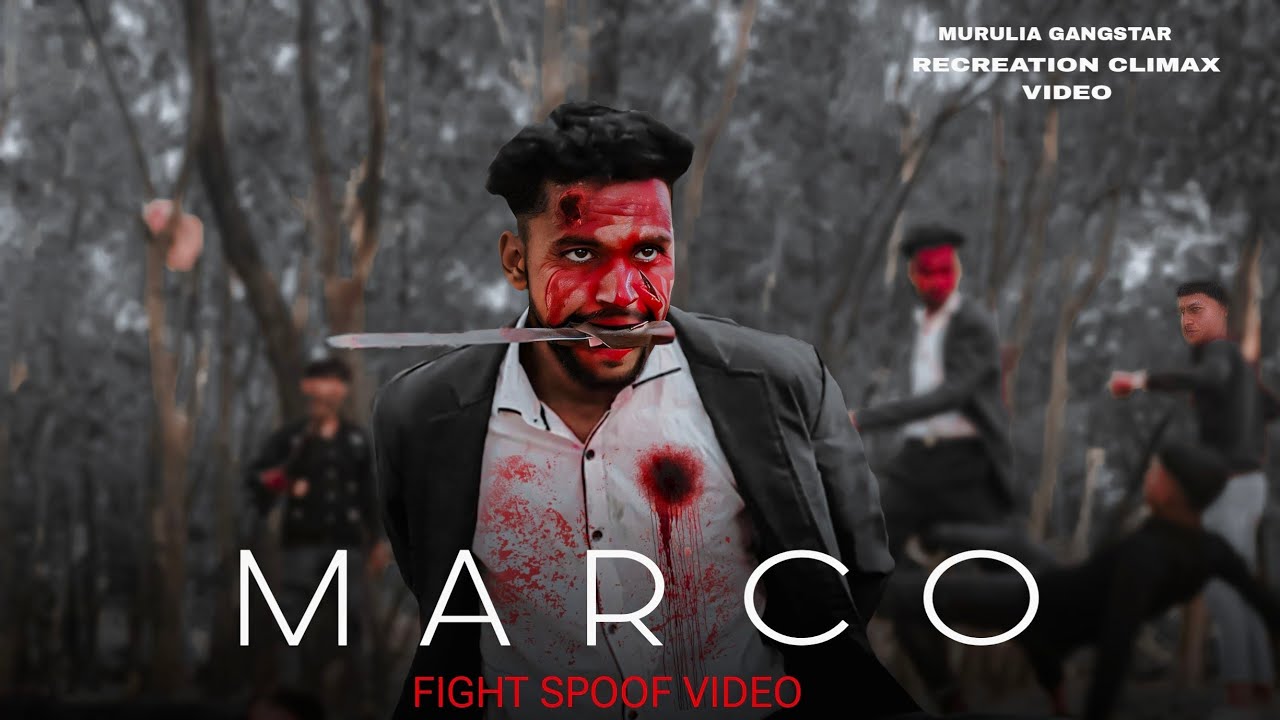 MARCO MOVIE BEST RECREATION VIDEO || Marco movie climax best fight ...