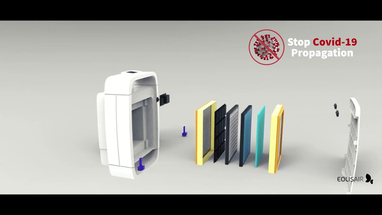 Eolis Air Manager: Innovative Medical-Grade Filtration System - YouTube