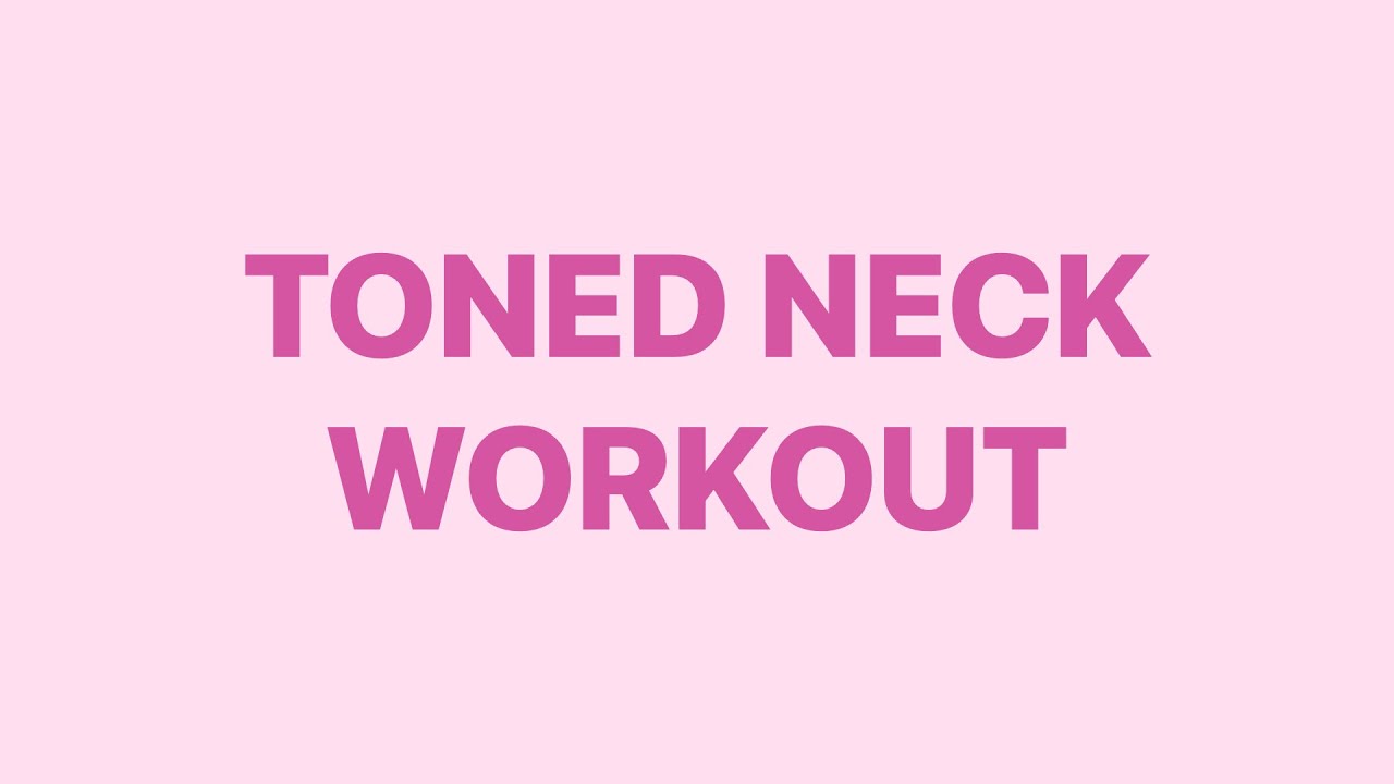 3MIN TONED NECK WORKOUT//NECK WRINKLES WORKOUT//REMOVE NECK LINES - YouTube