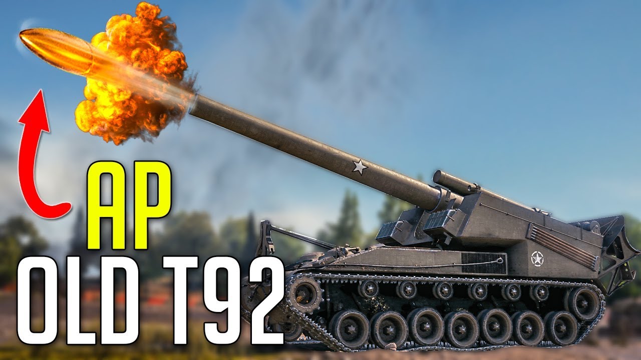 OLD T92 with AP Rounds • Cover Your Eyes World of Tanks T92 HMC ...