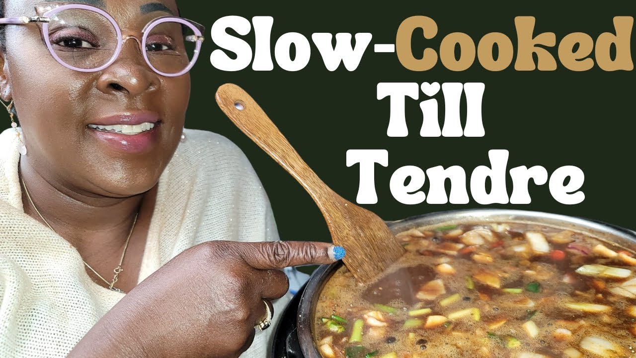 How Ho Make The Perfect Cow Foot Stew #cowfoot #pork - YouTube