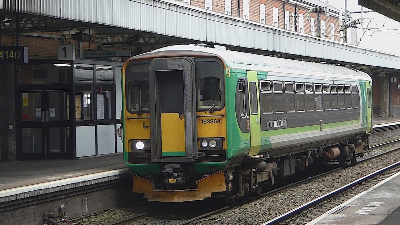 London Midland Class 153 leaves Nuneaton (12/9/16) - YouTube