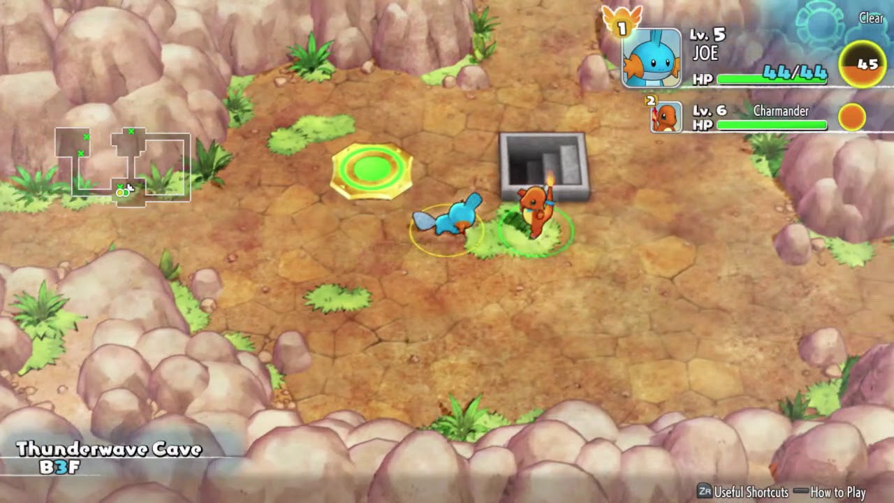 Pokémon Mystery Dungeon: Rescue Team DX Nintendo Switch Gameplay - YouTube