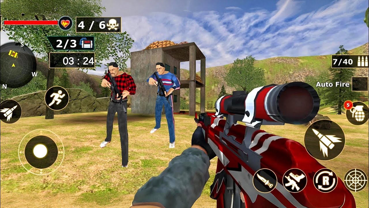 Combat Shooter Critical Gun Shooting Strike _ Android GamePlay #12 ...