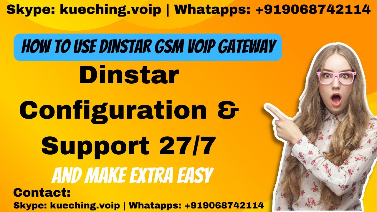 Dinstar Device Configuration: Step-by-Step Guide! - YouTube