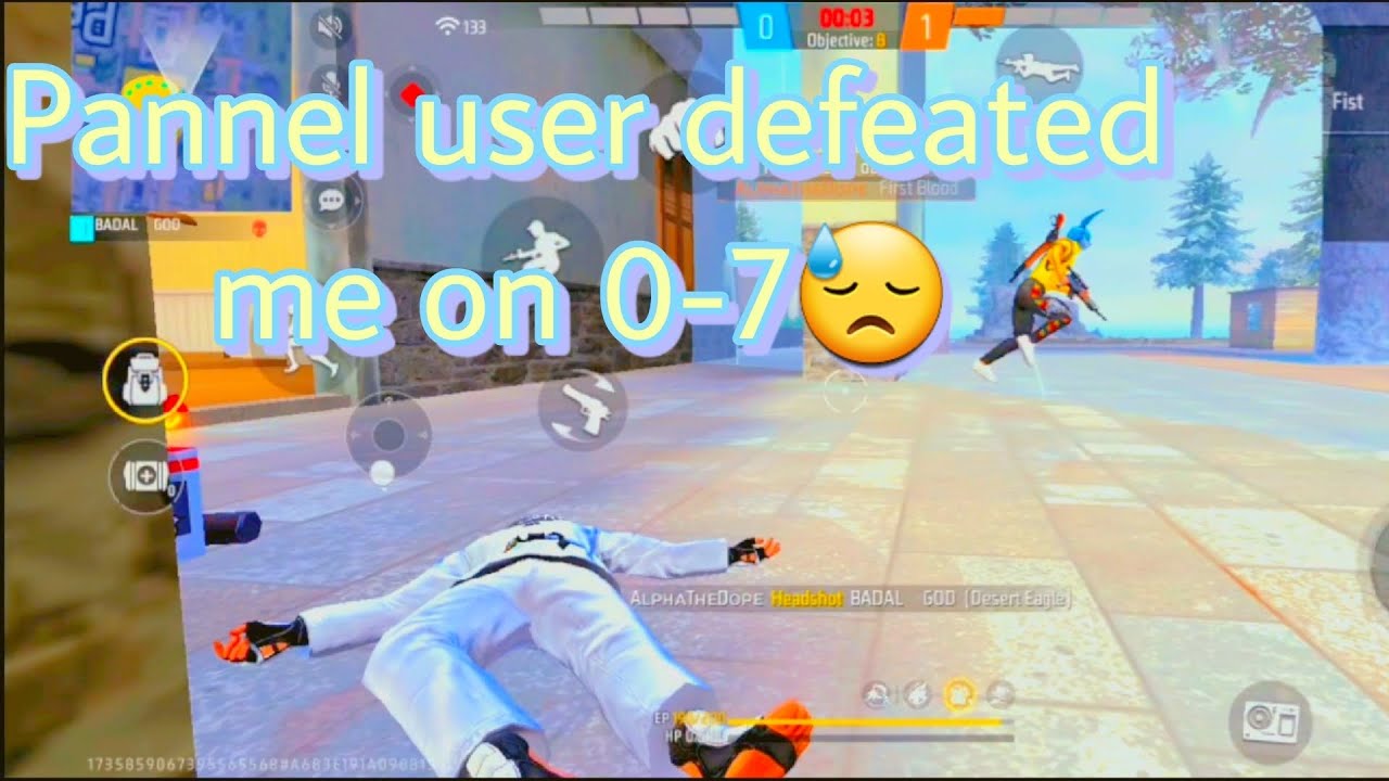 I lost against the pc 🖥 player|| Panner user??||Must watch ...