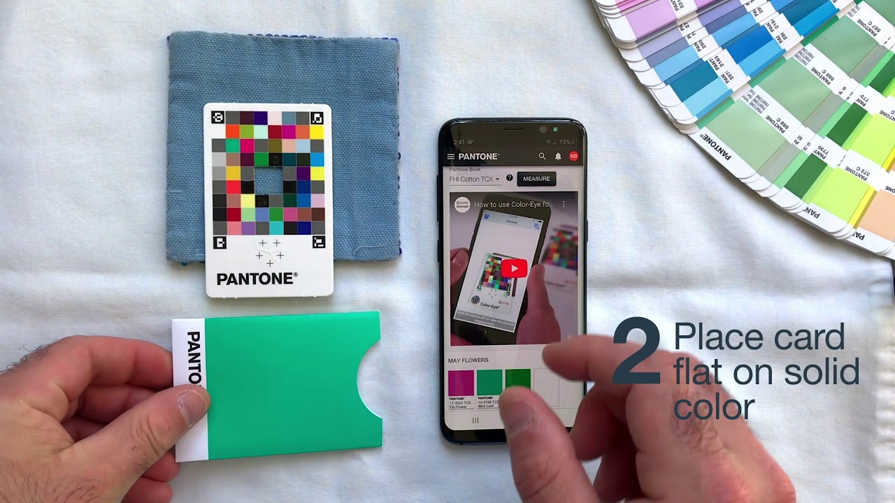 Pantone Color Match Card: How to match to a Pantone Color in 25 seconds ...