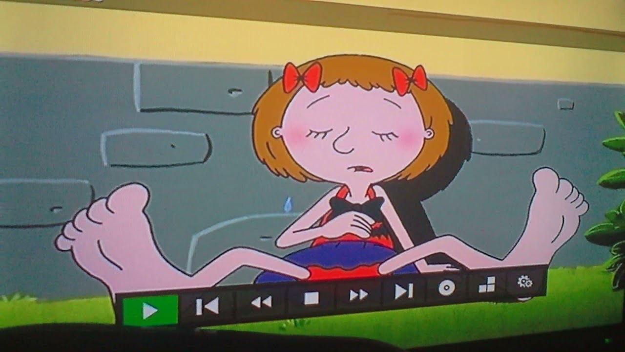 Mona the vampire feet (what? I run out of other cartoon shows to record ...