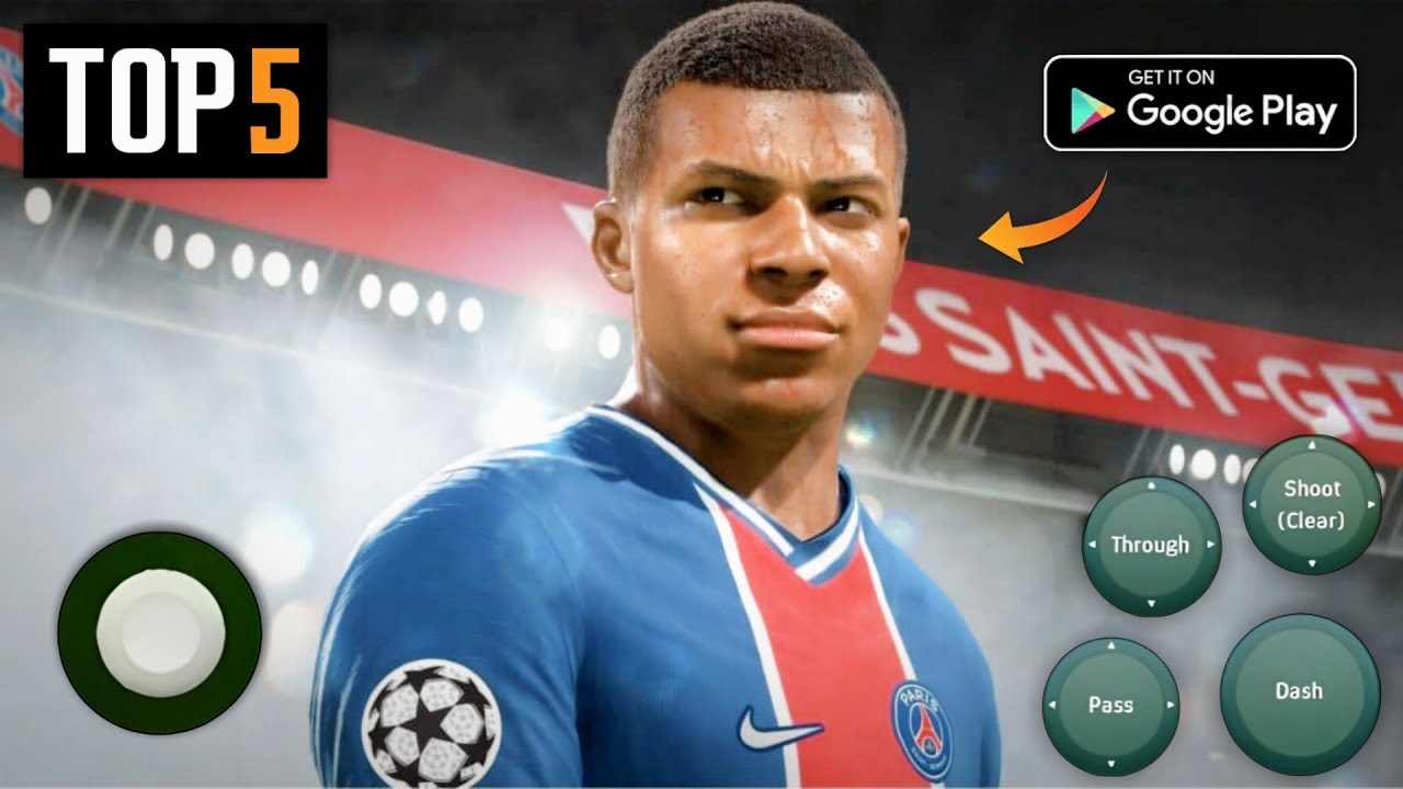 Top 5 Best Football Games For [Android & ISO] 2024 | High Graphics ...