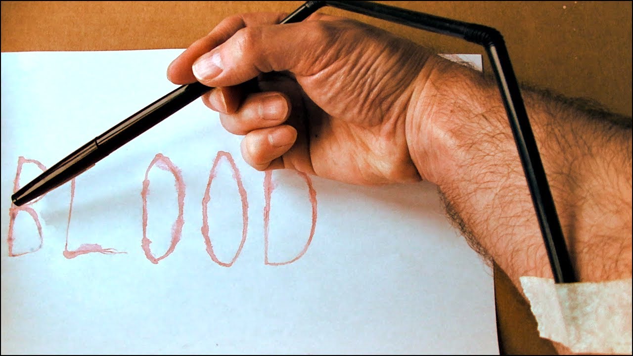 Vampire Pen - Writing With Blood - YouTube