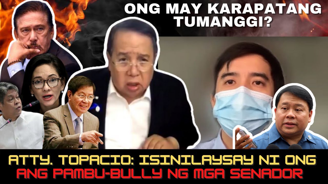LINCOLN ONG MAY KARAPATANG TUMANGGI SA MGA BULLY NA SENADOR | GORDON ...