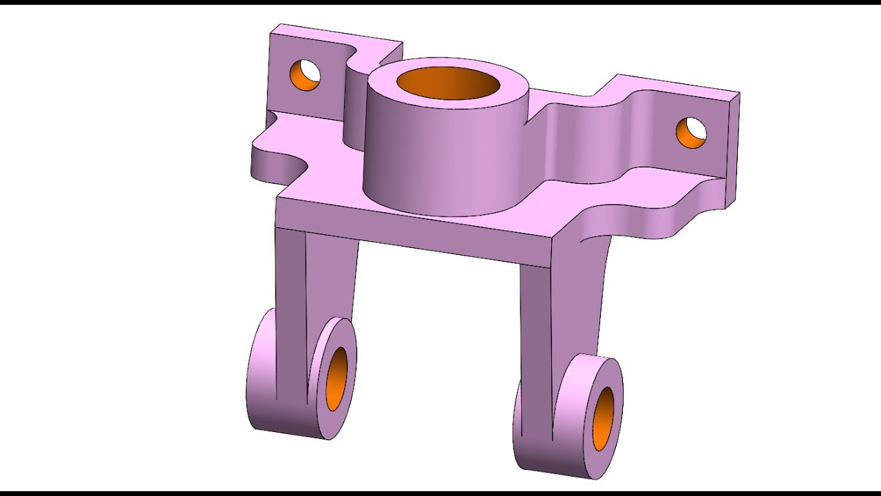 Mechanical linkage Part | SolidWorks 3D Modeling Episode 139 | 3D CAD ...