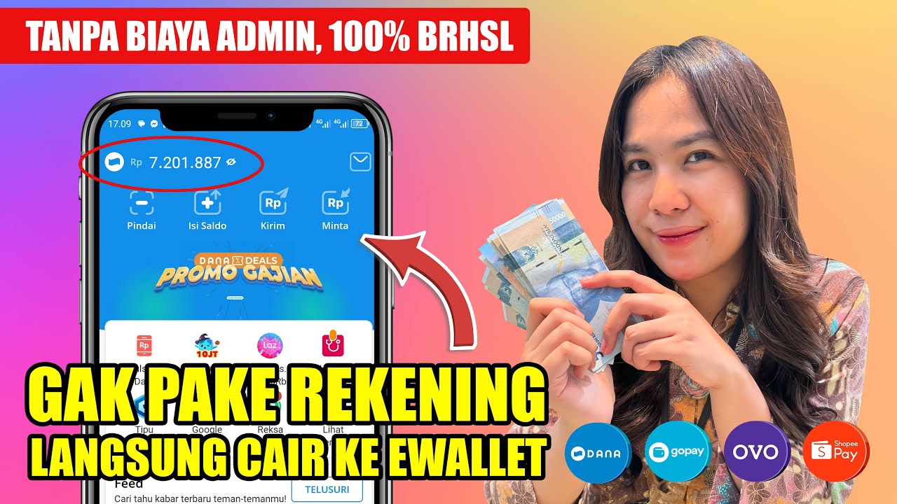 RESMI OJK 4 Pinjaman Online Langsung Cair ke Saldo Dana | Tanpa ...