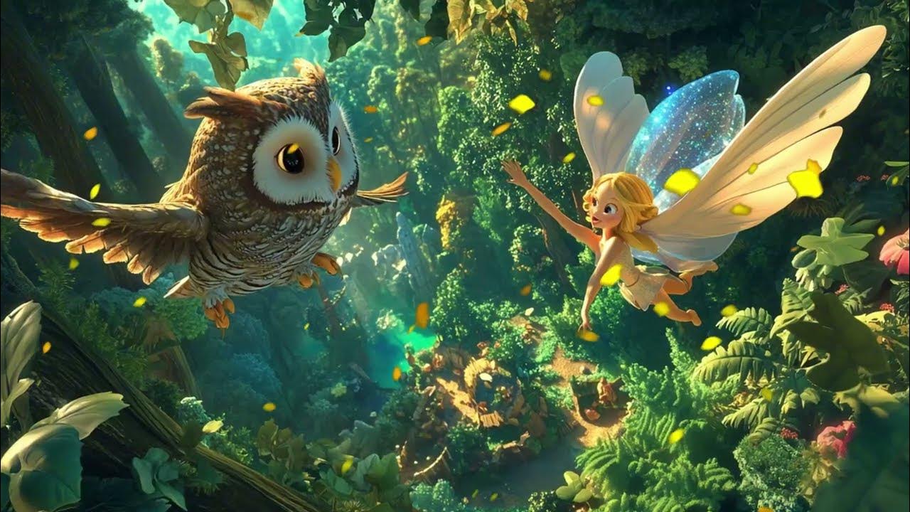 Oliver the Owl's Quest for the Magic Leaf 🦅 Best children's stories ...