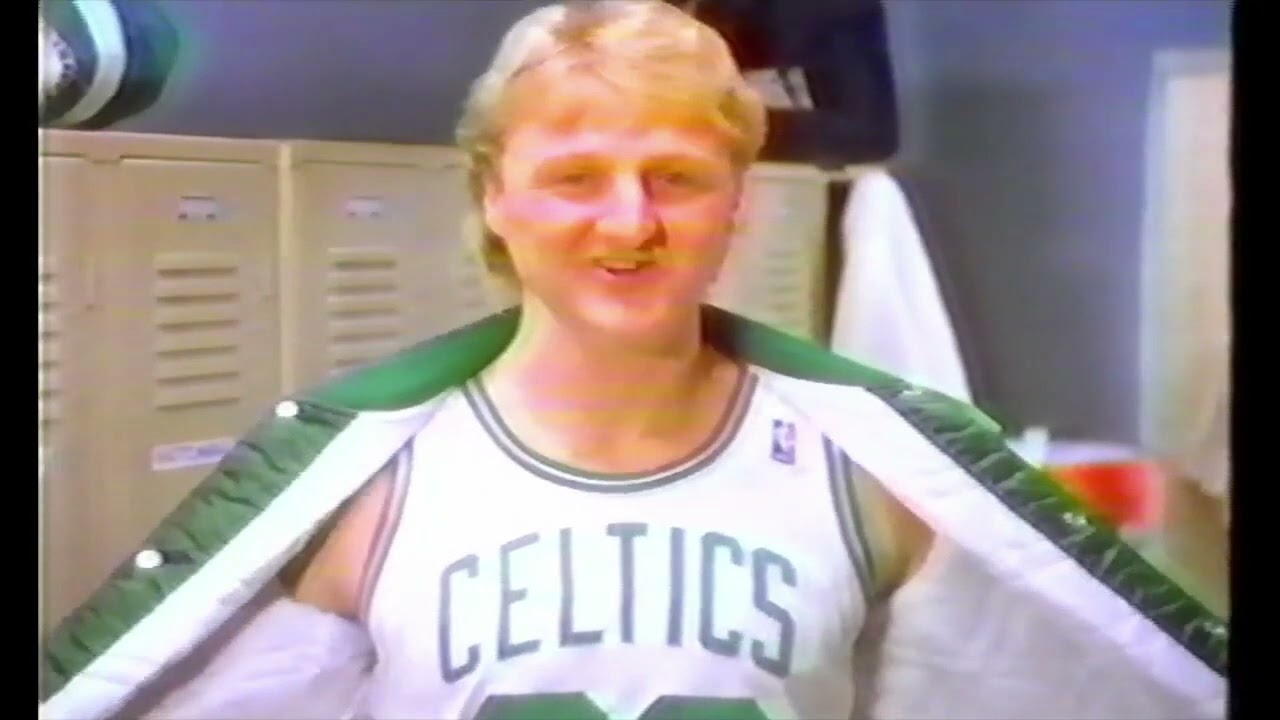 1987 Official NBA Catalog & Apparel Commercial (ft. Larry Bird & Rick ...