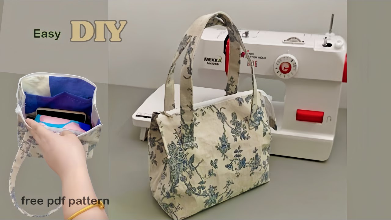 How to Sew a Zipper Handbag – Easy Step-by-Step Guide for Beginners ...