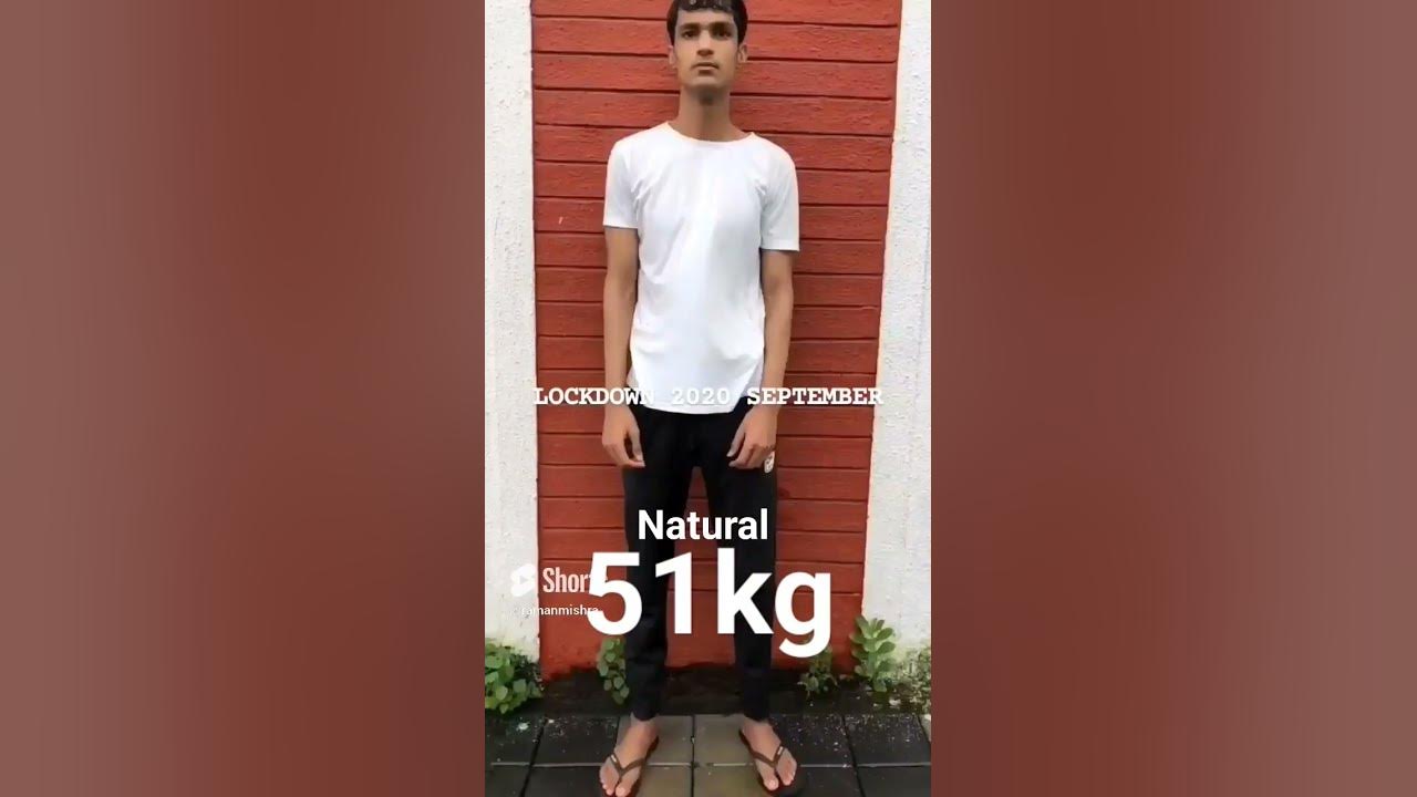 51kg - 65kg Natural💪 Transformation #motivation #fitness#trendingshorts#viralvideo#ytshortsindia ...