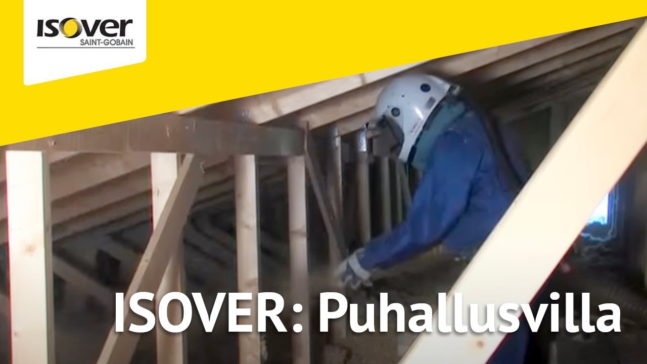ISOVER: Puhallusvilla - YouTube