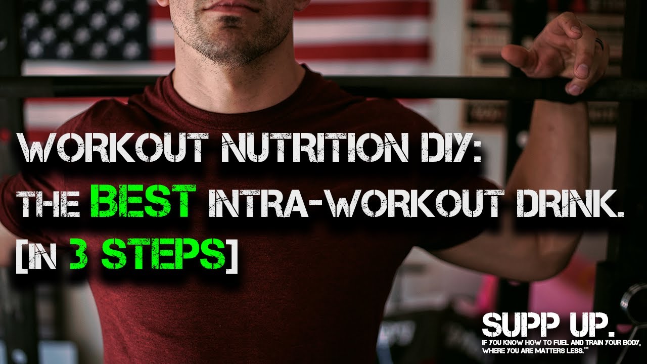 Workout Nutrition DIY: The Best Intra Workout Drink [IN 3 STEPS]. - YouTube