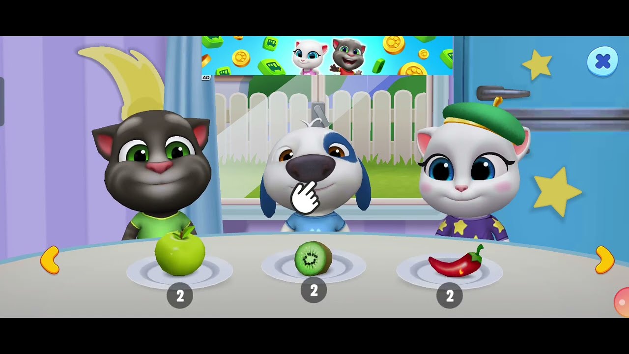 Funniest Talking Tom And friends - talking Tom eating 🍑🍎🍏🍫🍠🥦🥔🍔🍩🔥🥯 - YouTube